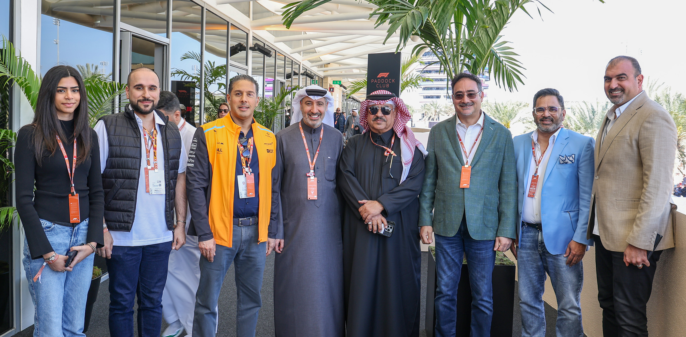 Alba hosts top officials and key clients at the 2024 Formula 1 Gulf Air ...