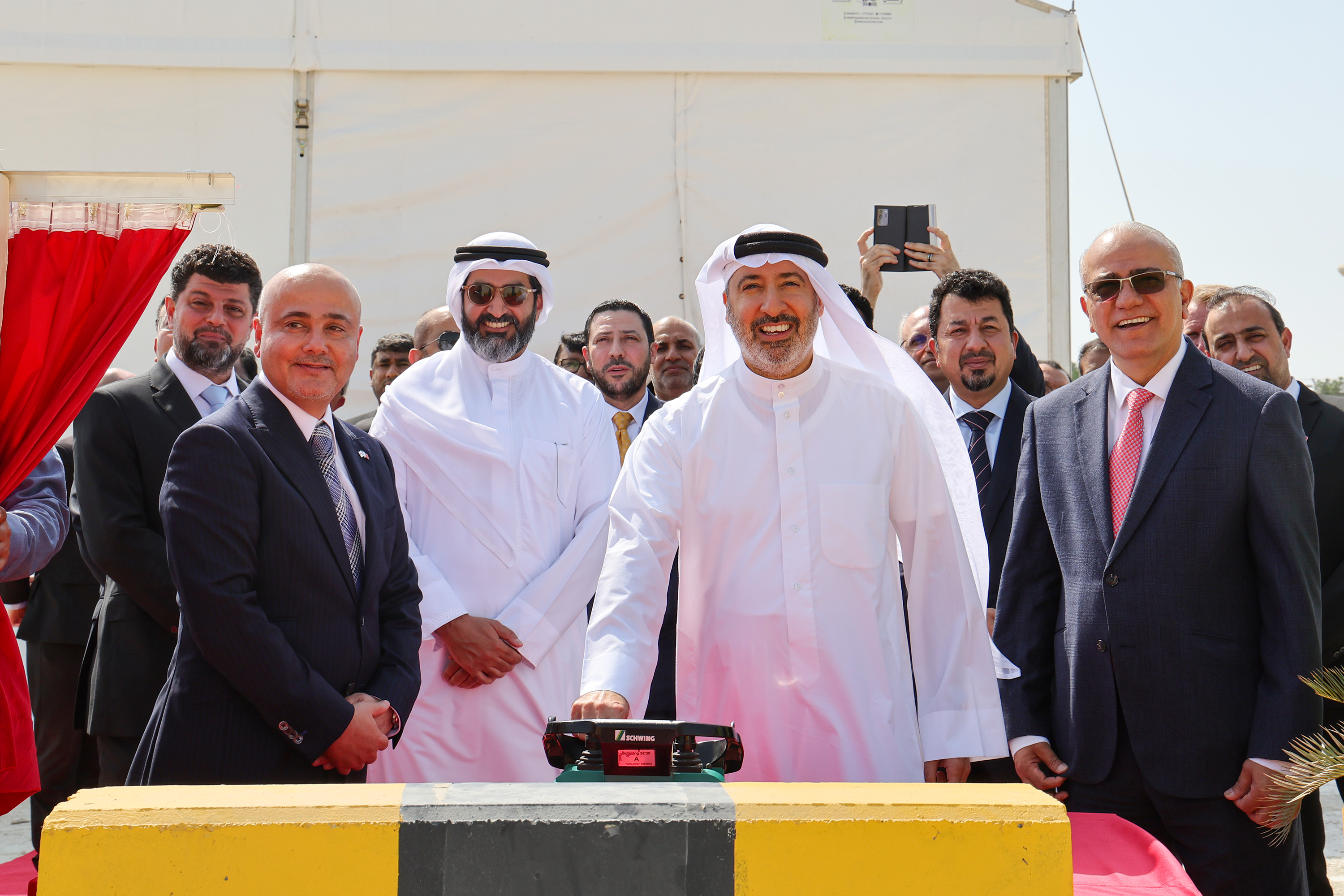 Alba’s Chairman of Board of Directors debuts First Concrete Pour for ...